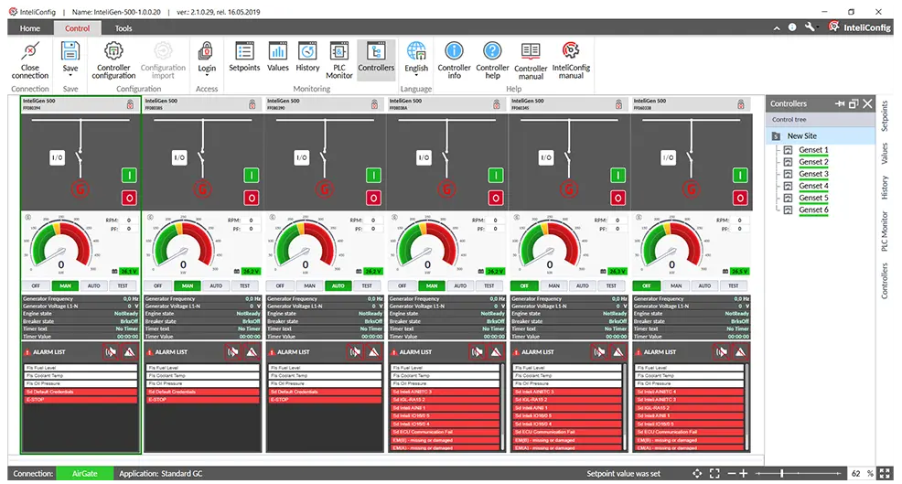 ComAp - InteliConfig Mobile Application